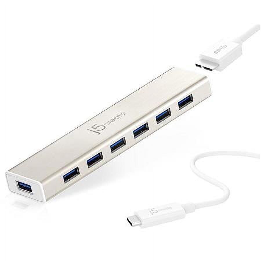 JCH377 USB Type-C 7- Port HUB - Walmart.com