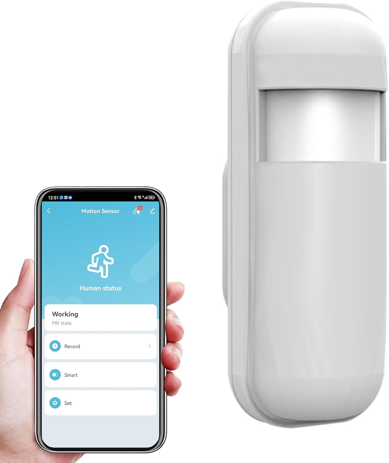 JCHENG Human Body Motion Sensor for TUYA Zigbee Gateway Exclusively ...