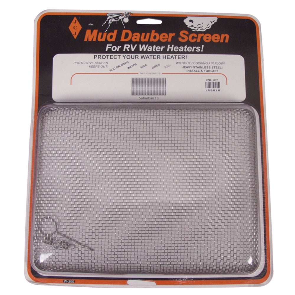 JCJ Enterprises W-200 Mud Dauber Screen for Suburban 10 & 12 Gallon ...
