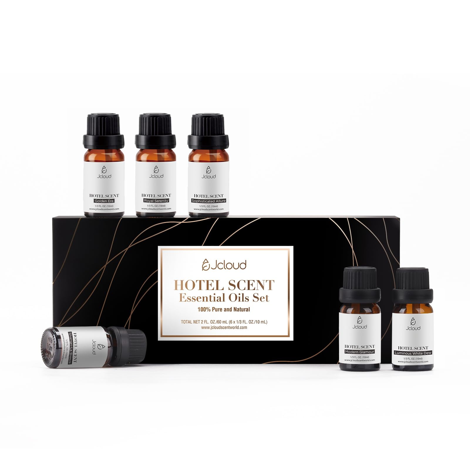 JCLOUD Hotel Diffuser Oils Set | Top 6 Luxury Hotel Inspired Essential ...