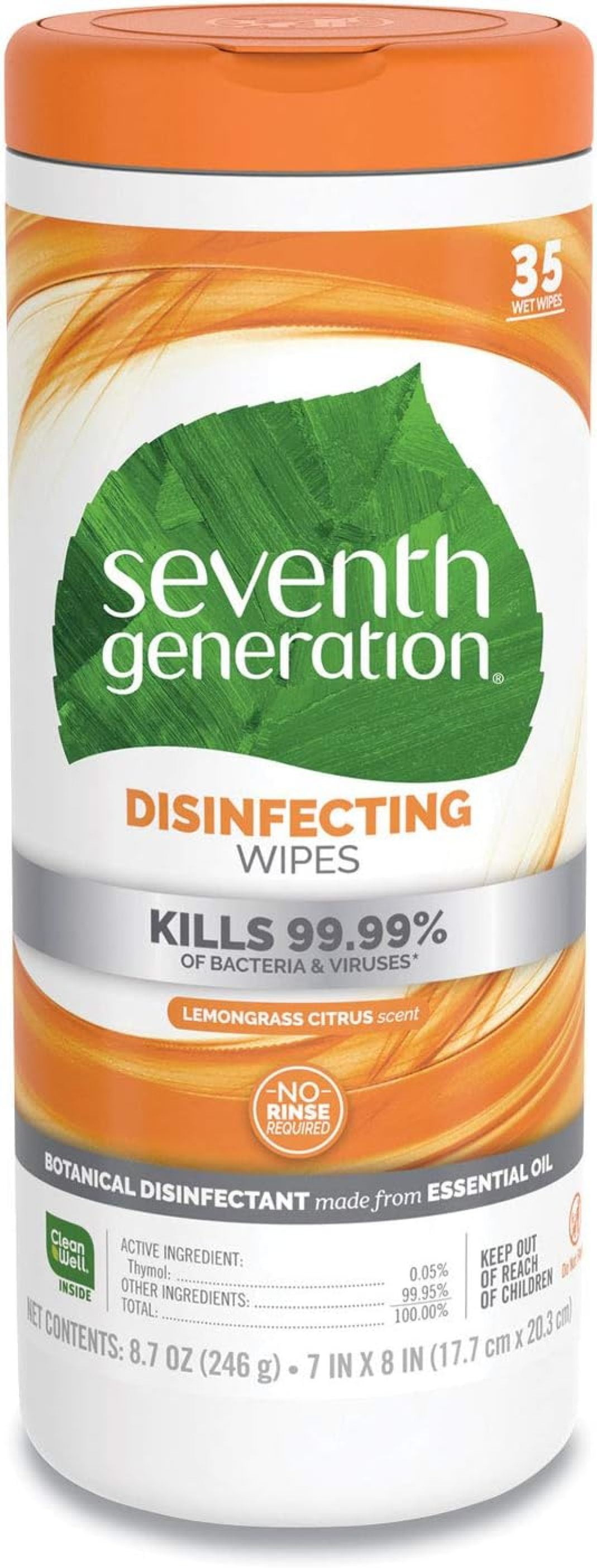 JCLP Multi Surface Disinfecting Wipe, 35 Count Canister - 12 per case ...