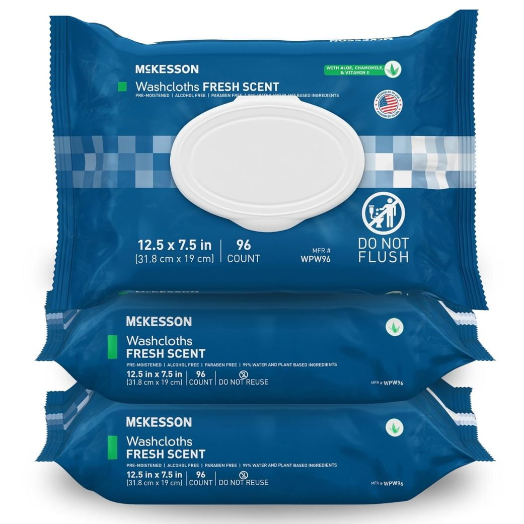 JCLP Washcloth Wipes for Adults, Scented (3 Pack, 288 Washcloths ...