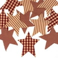 JCS 7" Precut Stars Shaped Homespun Fabric - Set of 12 - Walmart.com