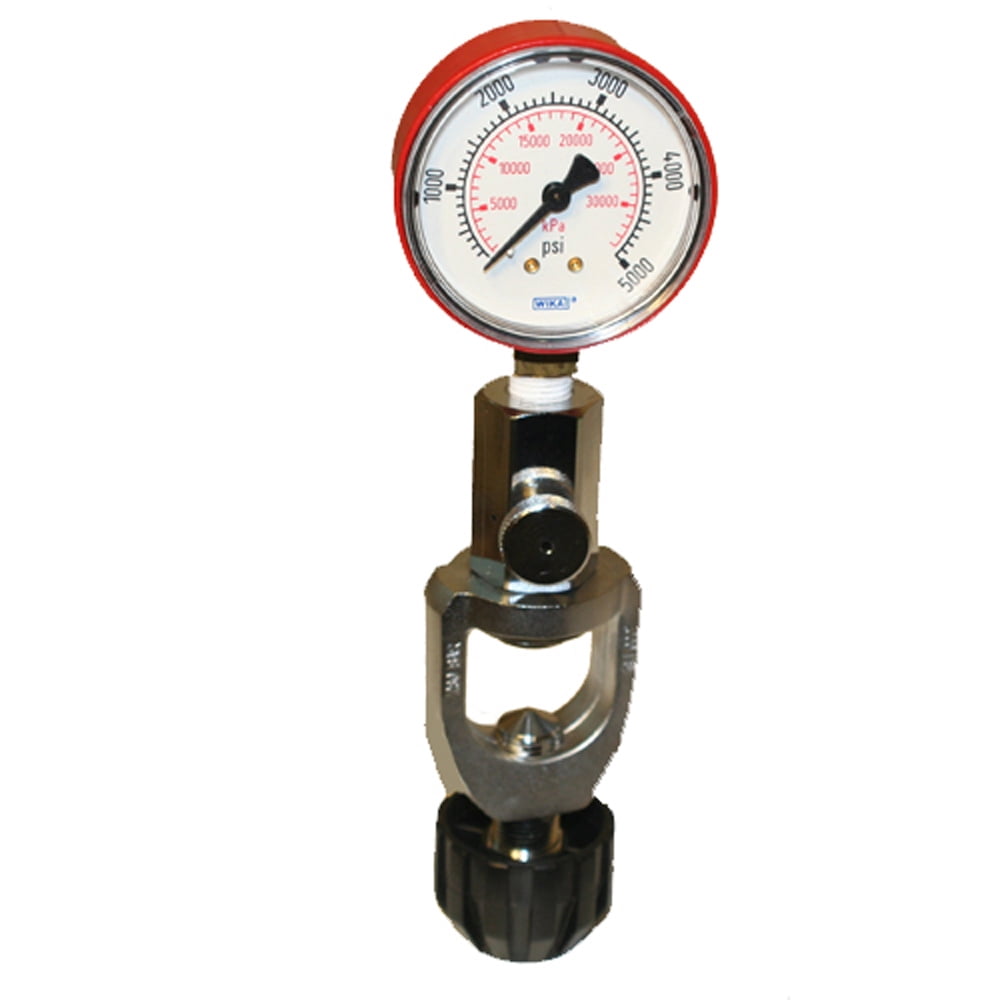JCS Air Pressure Checker for Standard (Yoke) Scuba Valve - Walmart.com