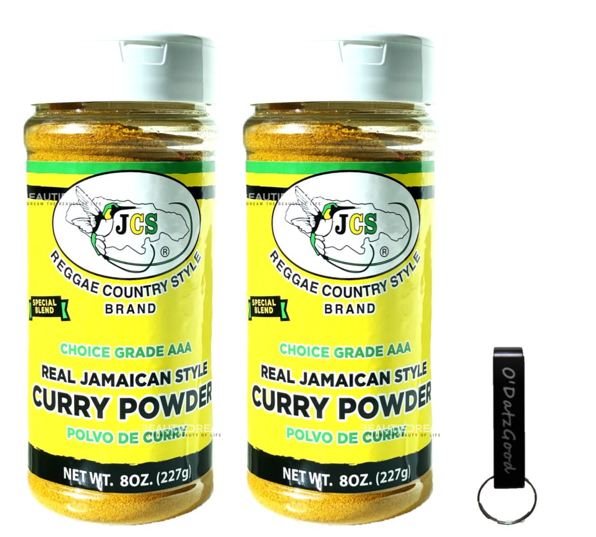JCS Curry Powder 8 oz (227g) Pack of 2 Packaged w/ ODatzGood - Walmart.com