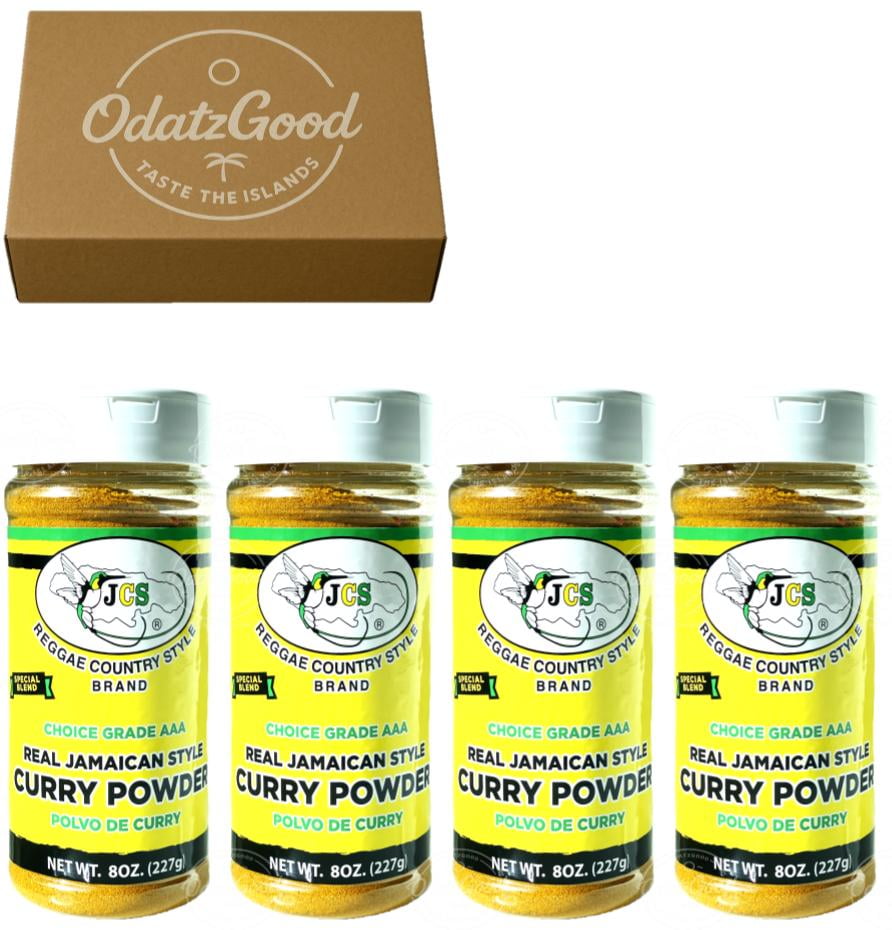 JCS Curry Powder 8oz (227g) 4-Pack – Curated & Packaged by ODatzGood ...
