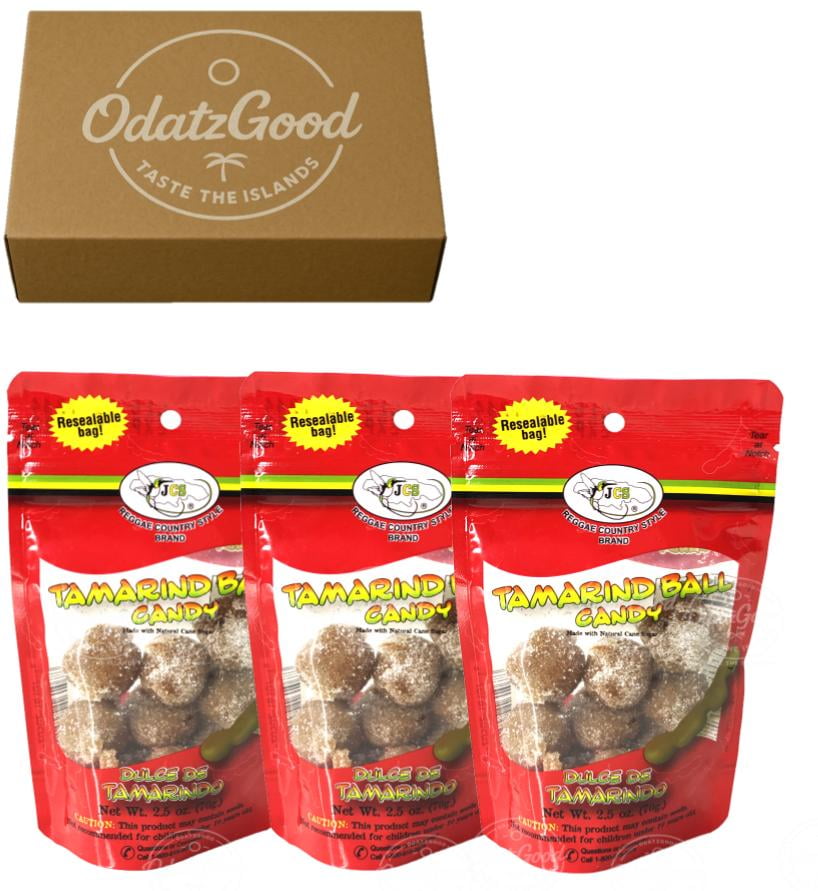 JCS Tamarind Ball 2.5oz (70g) 3-Pack – Curated & Packaged by ODatzGood ...