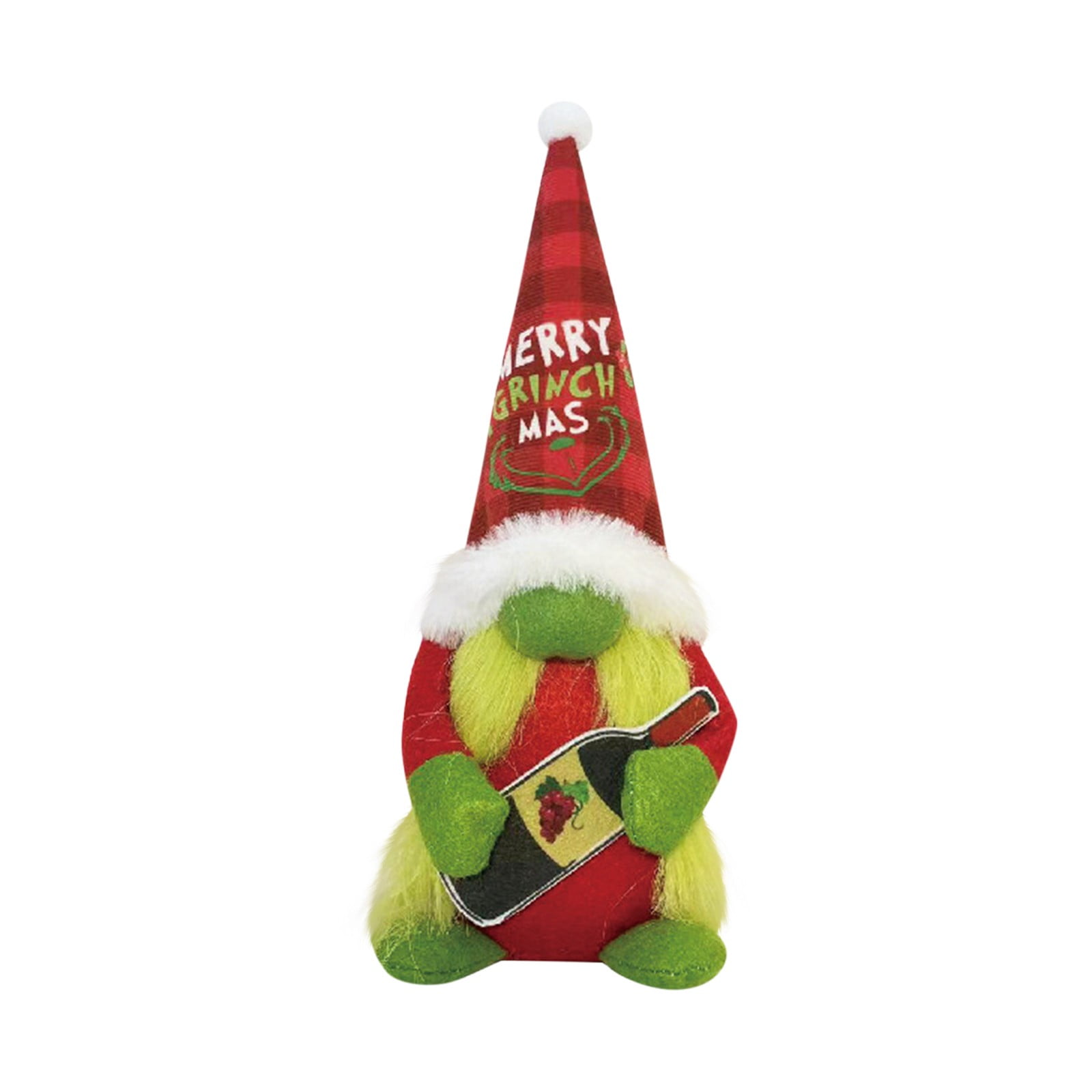 JCToys Grinch Character 3D Doll Ornament, A New Stylized 'Faceless ...