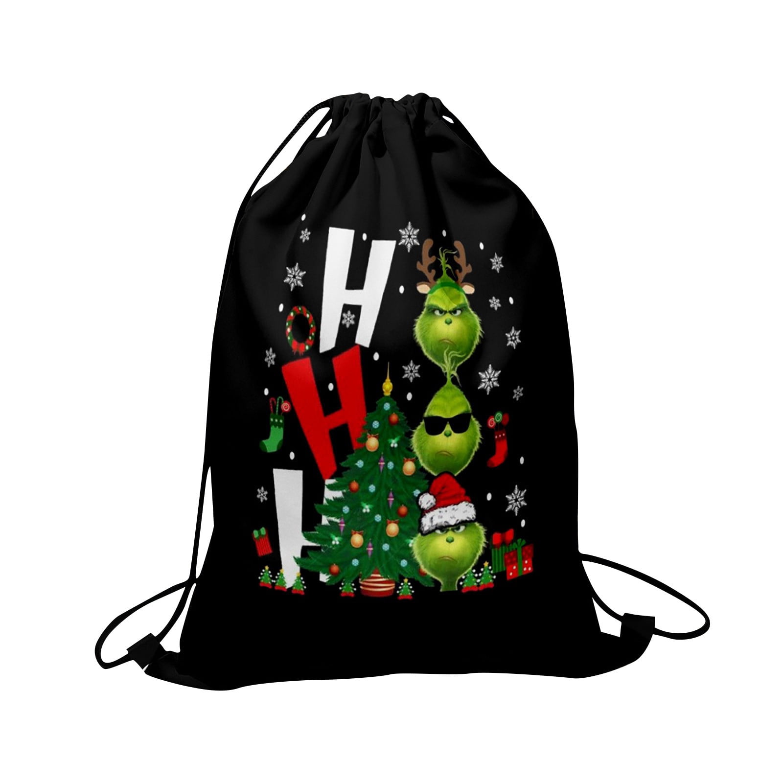 JCToys Grinch Christmas Gift Bags Present Sack | Grinch Multipurpose ...