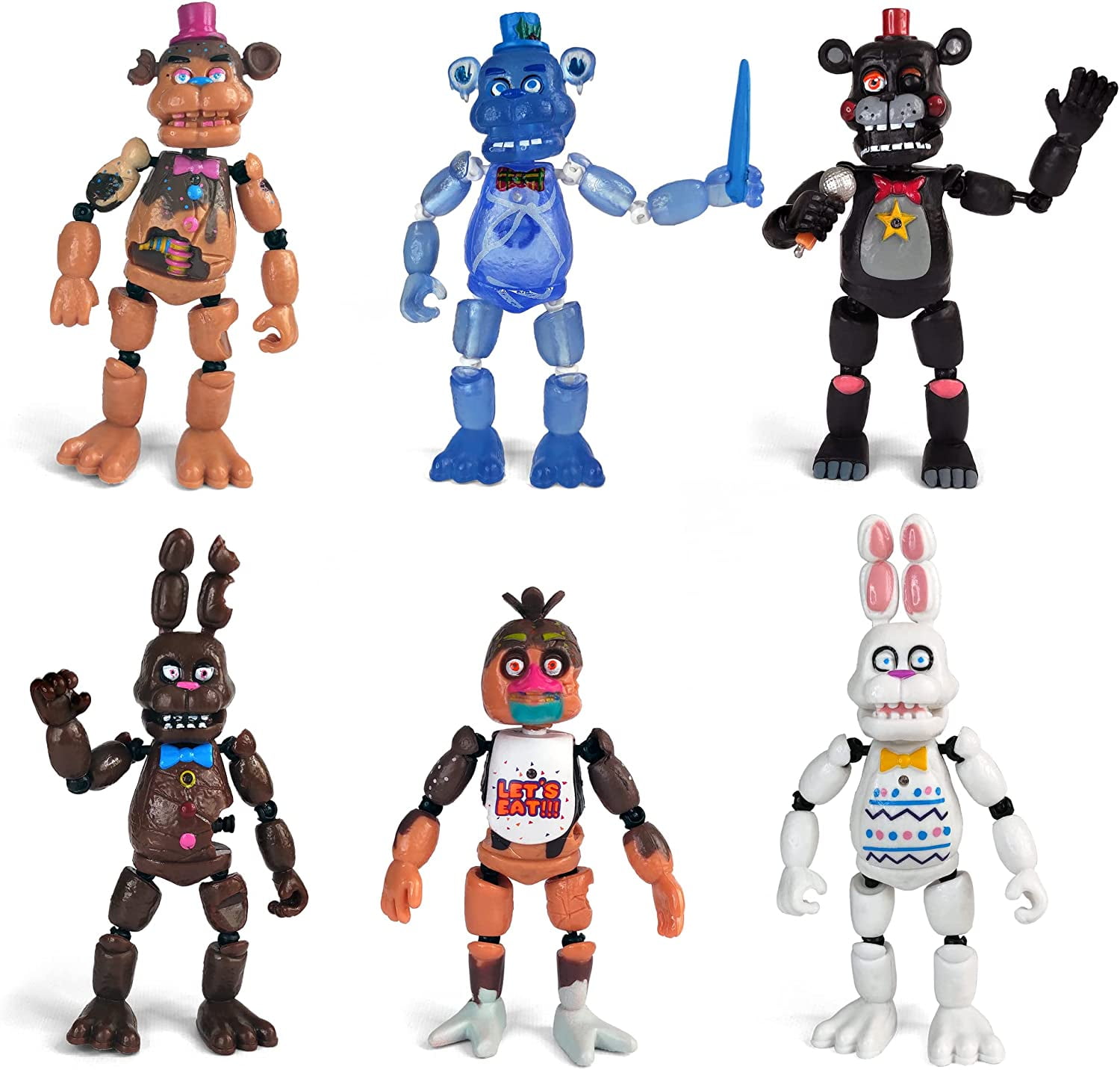 JCToys Inspired by Five Nights at Freddys Chocolate Freddy's Action ...