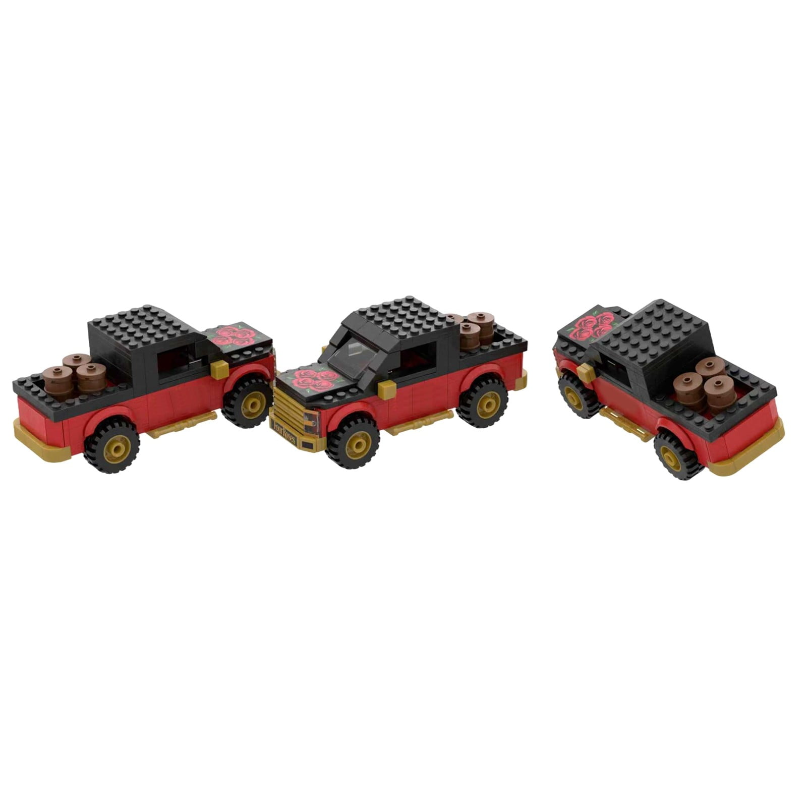 JCToys Truck Minifigure building block- Speed Champions Racing Car ...