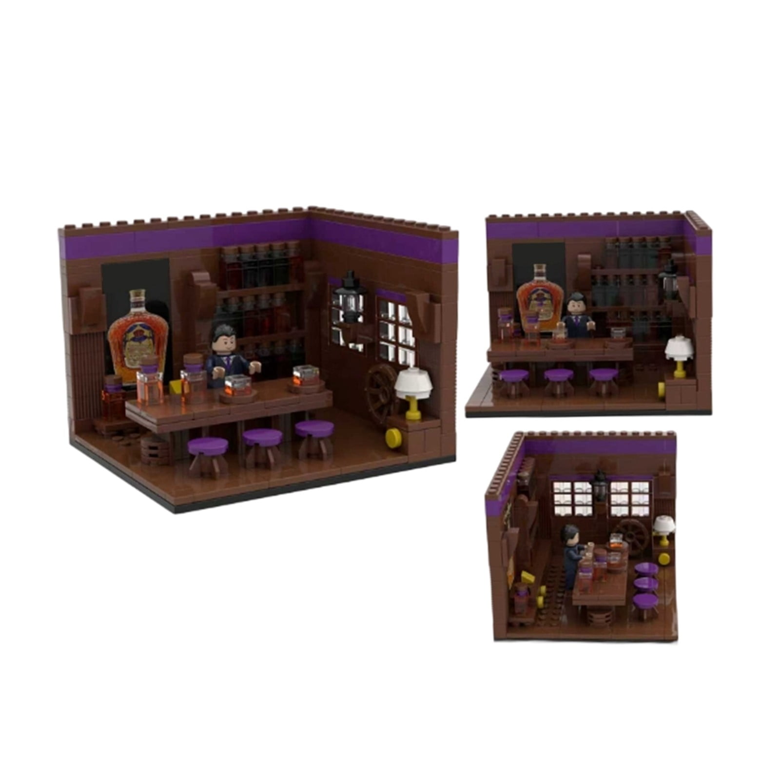 JCToys Whiskey Bar Building Blocks Toys,2025 Whiskey Bar Street View ...