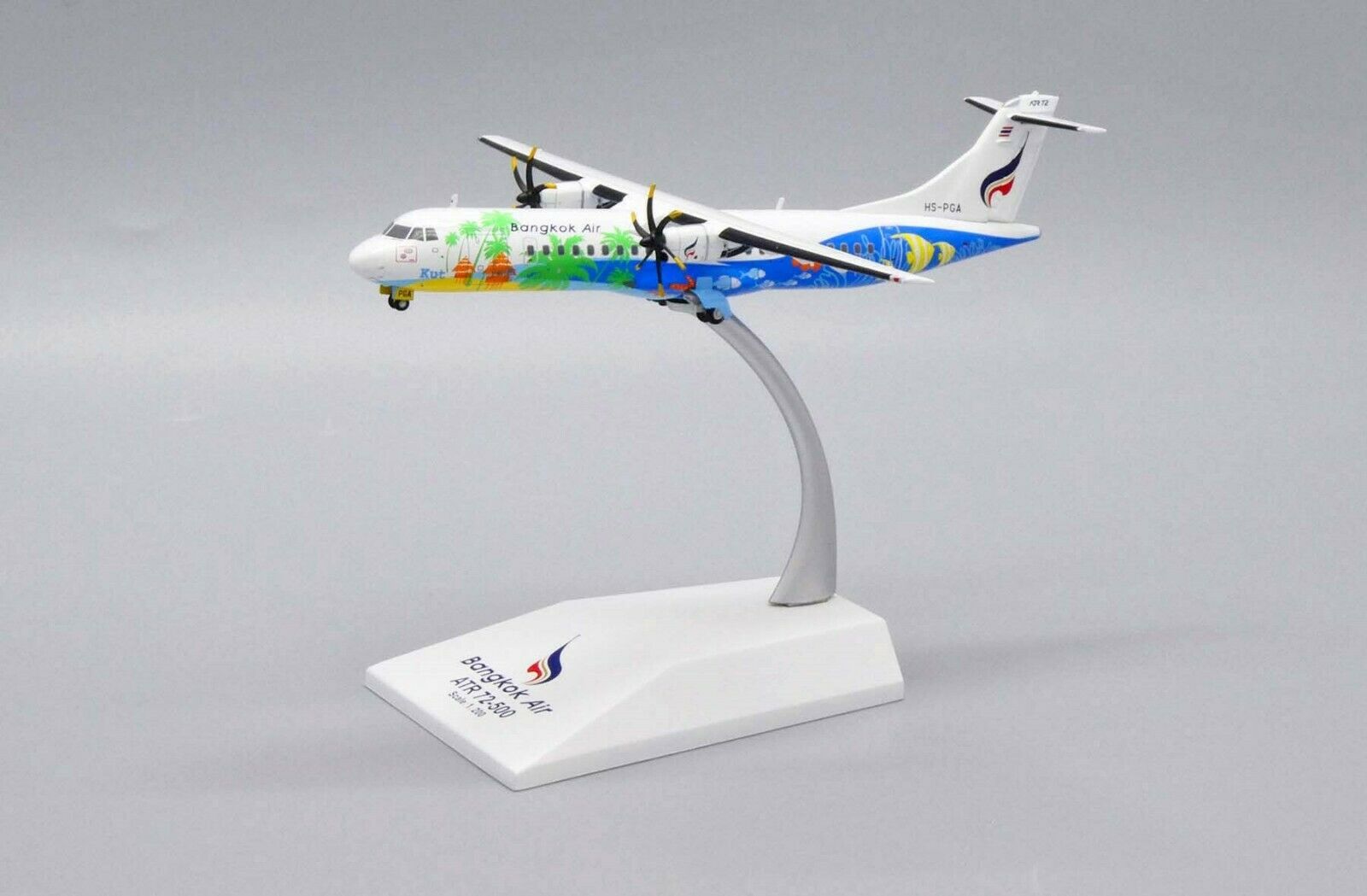 JCWINGS BANGKOK AIRWAYS ATR 72-500 REG: HS-PGA - Walmart.com