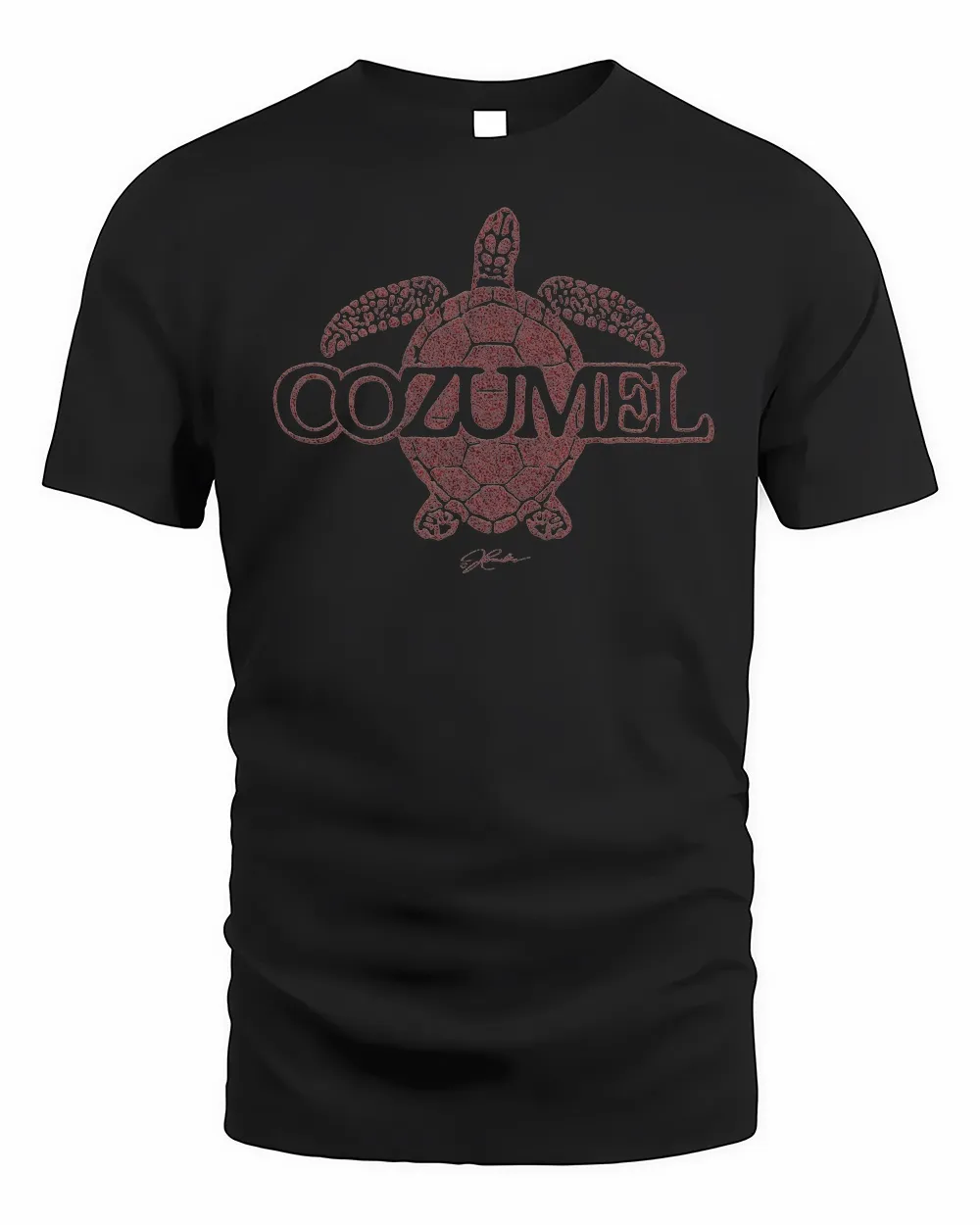 JCombs Cozumel Mexico Sea Turtle Shirt - Walmart.com