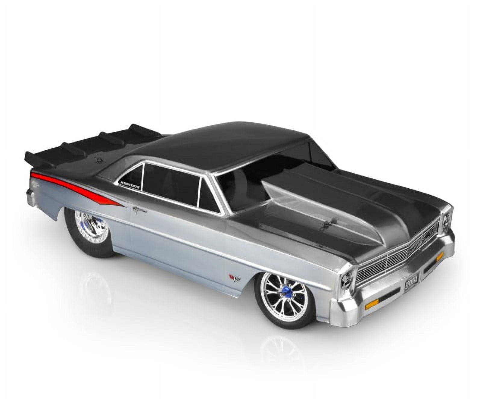 Free Shipping! JConcepts Inc. 1966 Chevy II Nova - 1-piece clear body ...