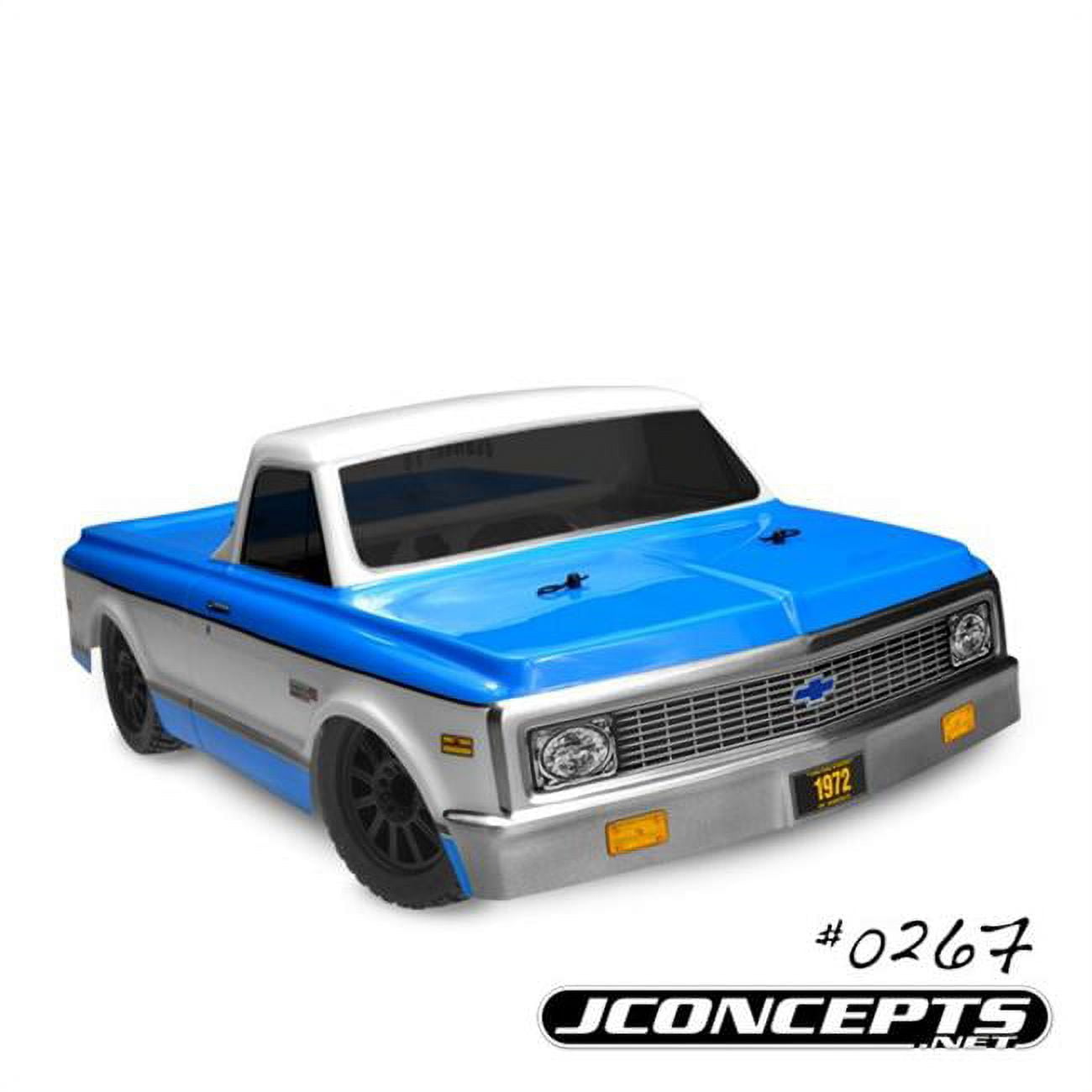 JConcepts Inc. 1972 Chevy C10 Clear Body requires JCO2173SLH JCO0267 ...