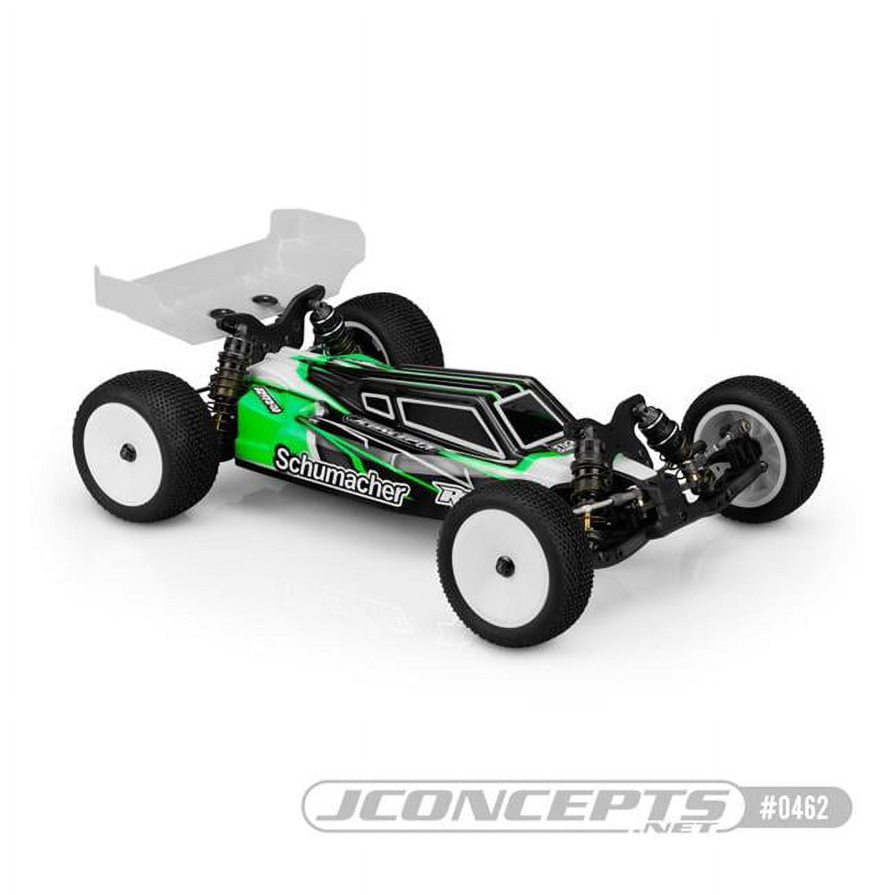 JConcepts 0462L S2 - Schumacher Cougar Ld2 Clear Body W/ Carpet Turf ...
