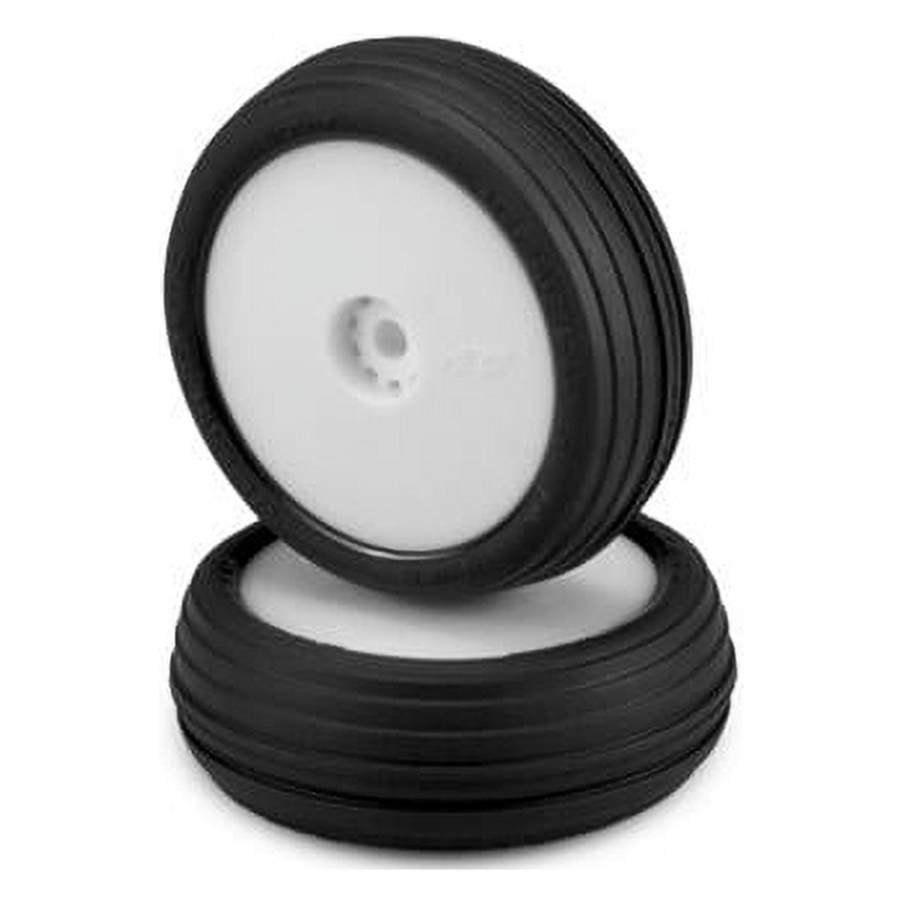 JConcepts Mini-B Hawk Pre-Mounted Front Tires (2) (Green) - Walmart.com