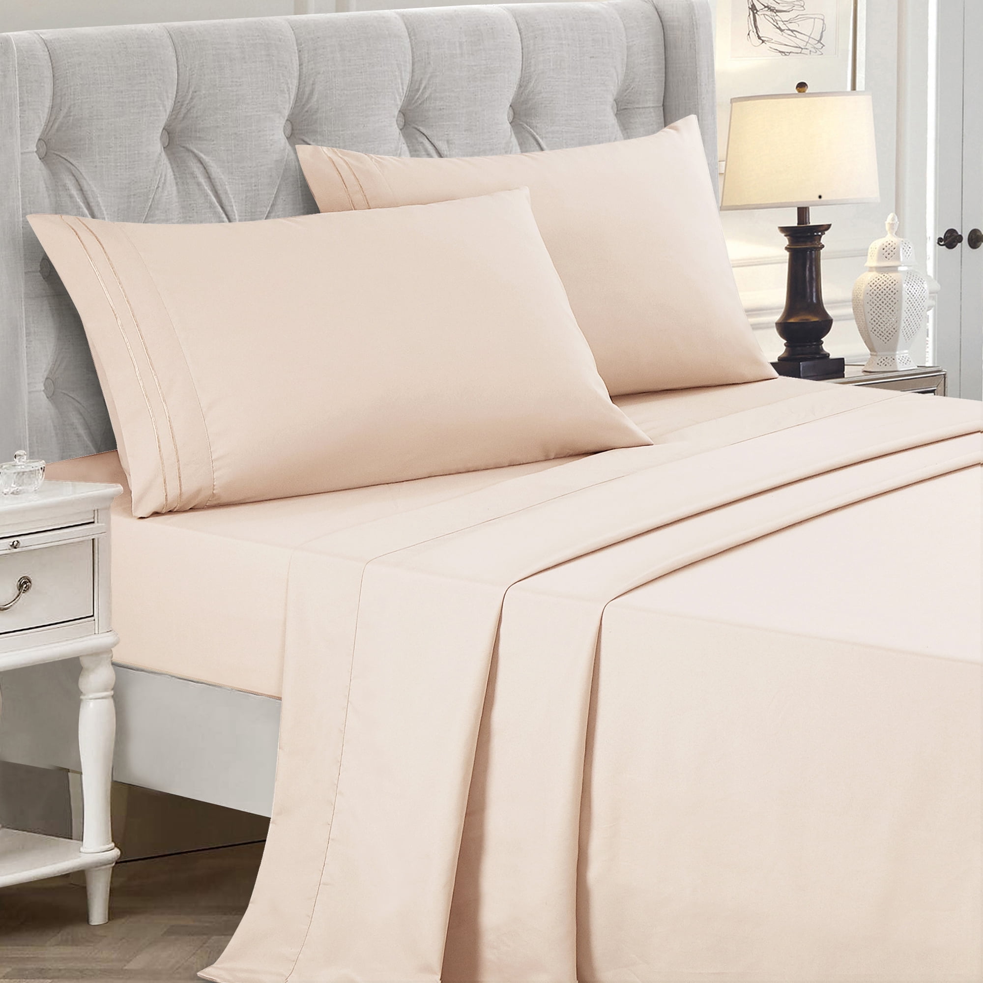 JCrown Premium Hotel Style Bed Sheets – Rich and Soft Hand, Breathable ...