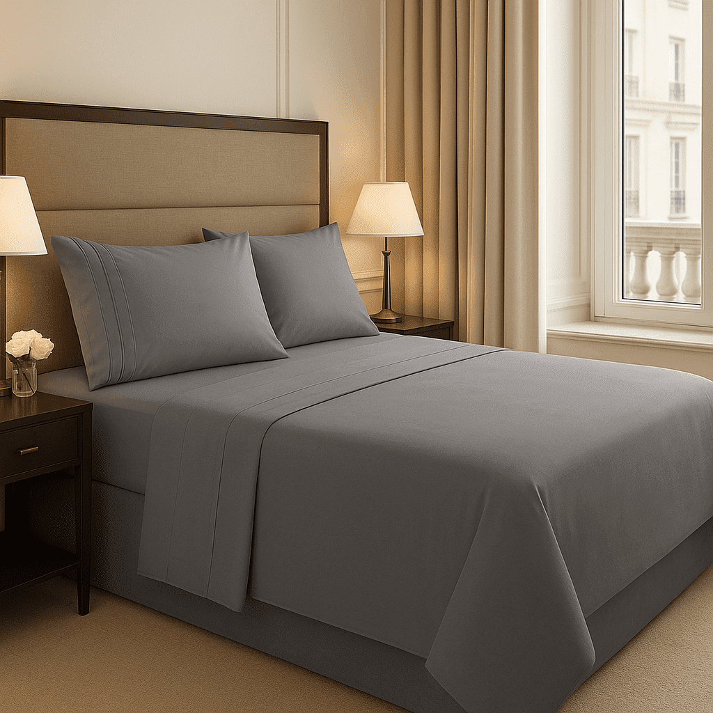 JCrown Premium Hotel Style Bed Sheets – Rich and Soft Hand, Breathable ...