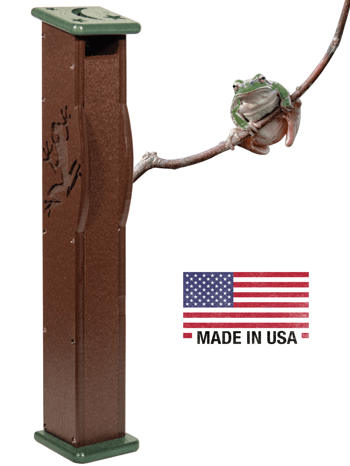 JCs Wildlife Deluxe Poly Lumber Tree Frog House - Attract Many Species ...