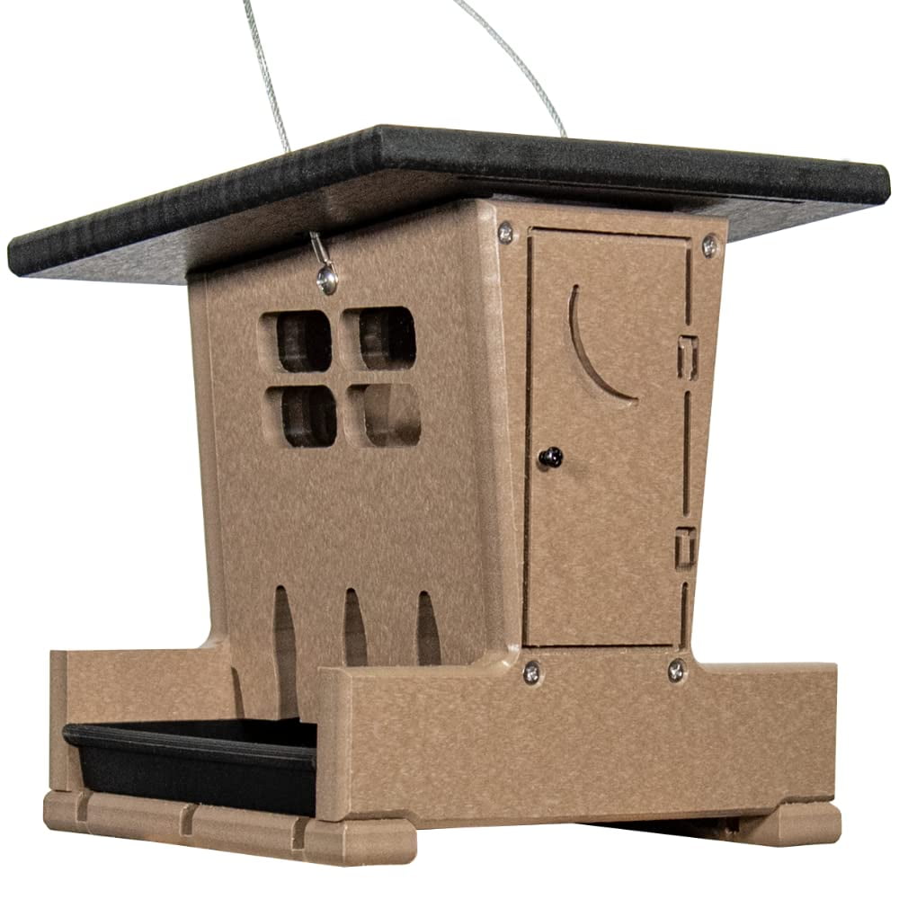JCs Wildlife Small Outhouse Hopper Feeder - Walmart.com