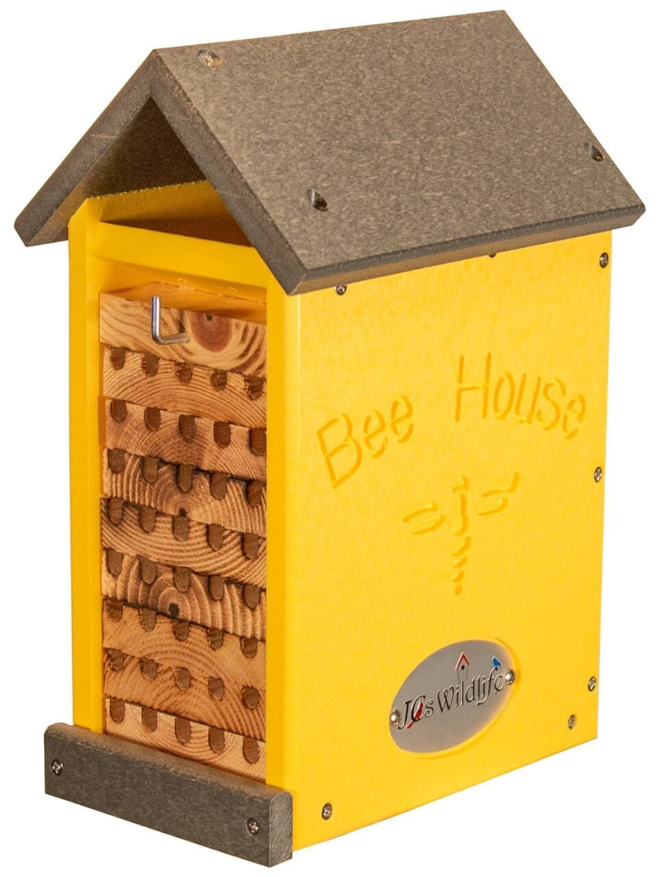 JCs Wildlife Small Poly Lumber Mason Bee House - Attracts Bee ...