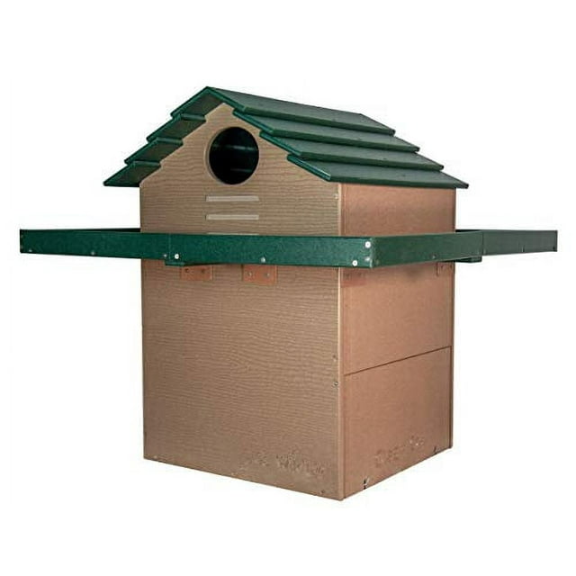 Jcs Wildlife X Large Deluxe Poly Barn Owl Box With Exercise Platform