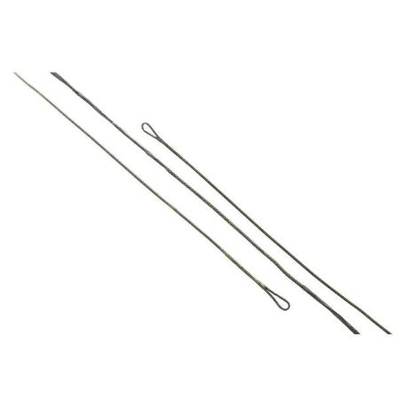 JD CUSTOM STRINGS Teardrop Bowstring Black B50 33 in. 16 Strand ...