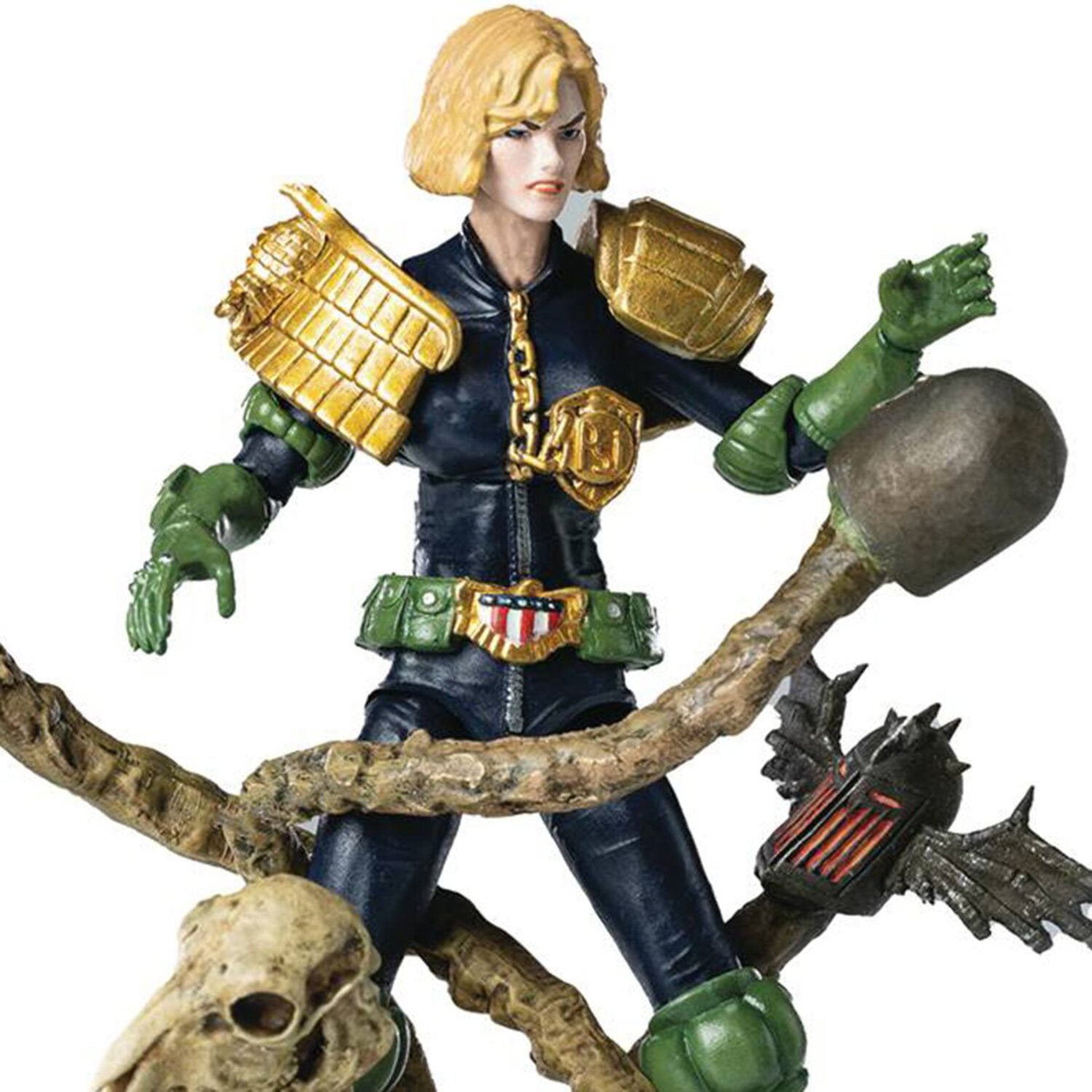 JD Judge Anderson vs Dark Judges 1:18 Figure PX, Not Mint - Walmart.com
