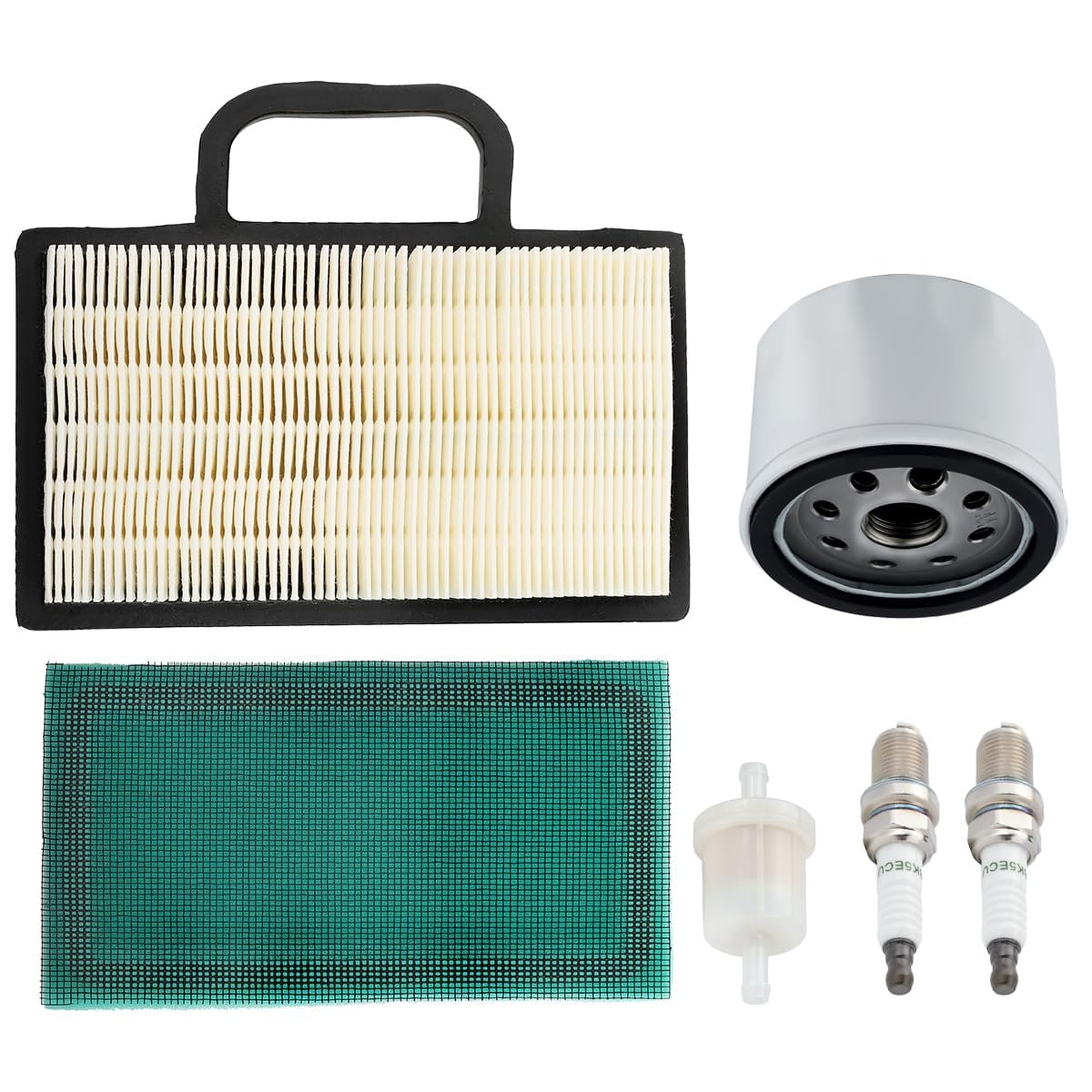 JD L120 LA145 Engine Tune-Up Kit with Air and Oil Filters 499486 492932 ...