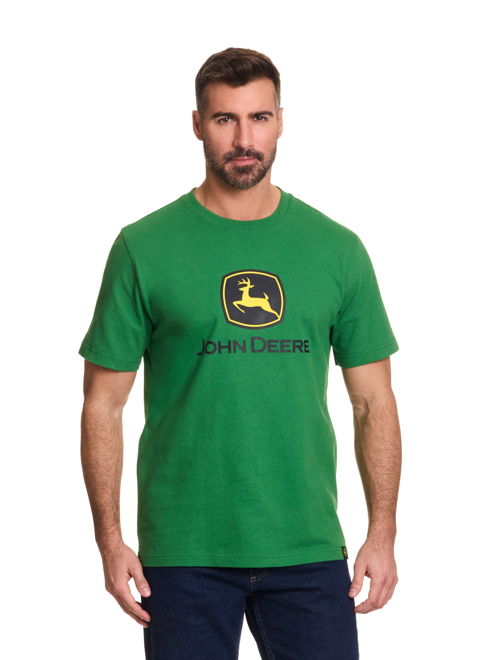 John Deere Men's Short Sleeve Graphic Tee - Walmart.com