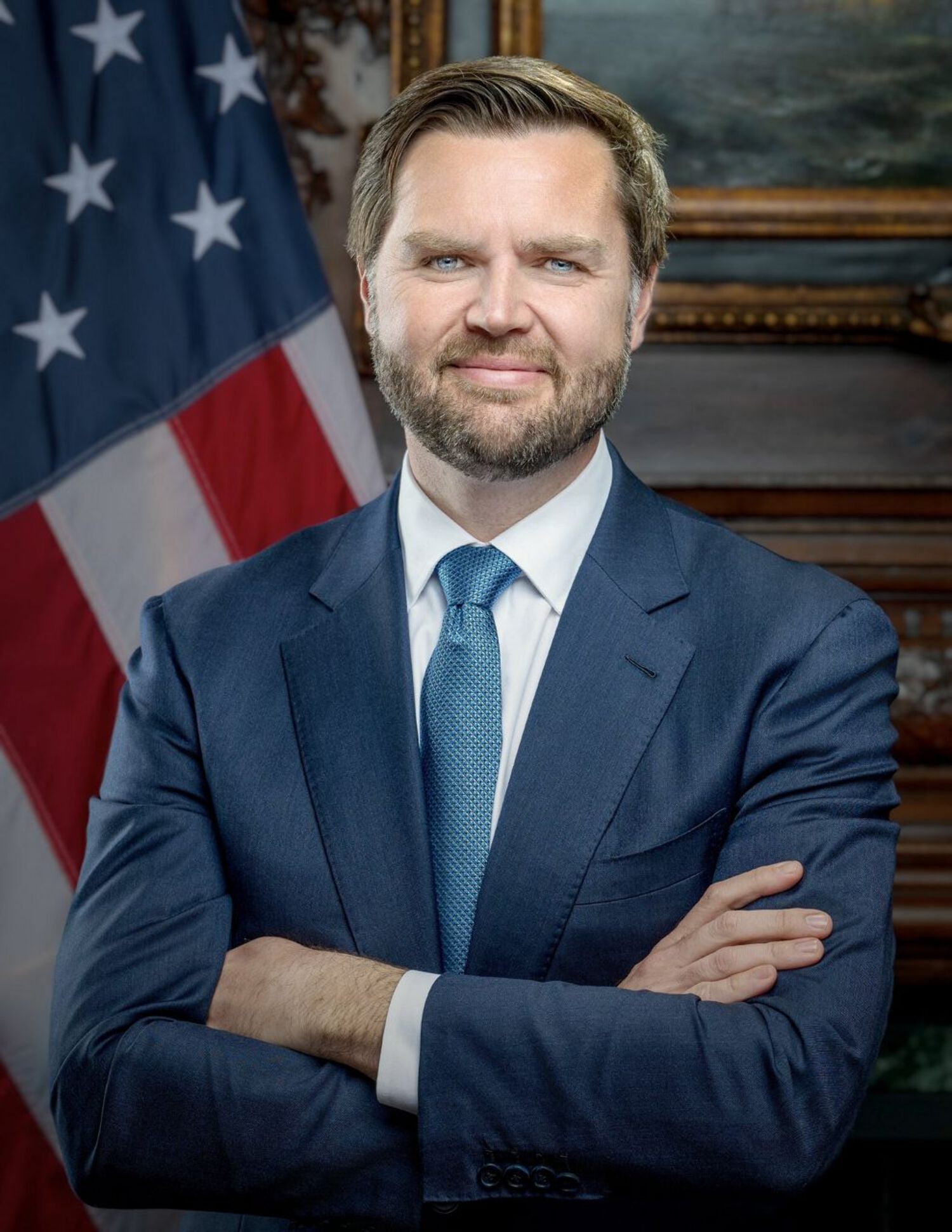JD Vance Official 2025 Vice President Portrait Poster Picture Photo ...