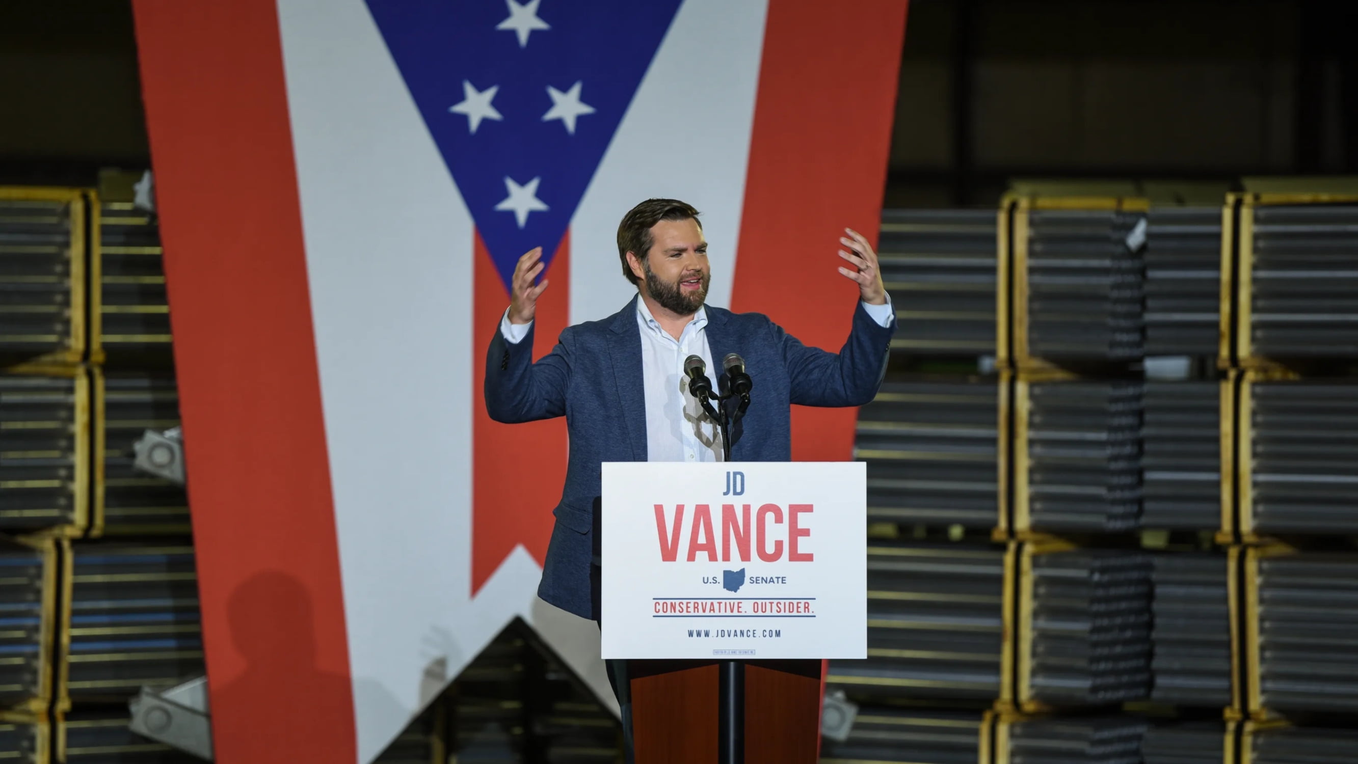 JD VANCE VICE PRESIDENT TRUMP OHIO GLOSSY POSTER PICTURE PHOTO PRINT ...