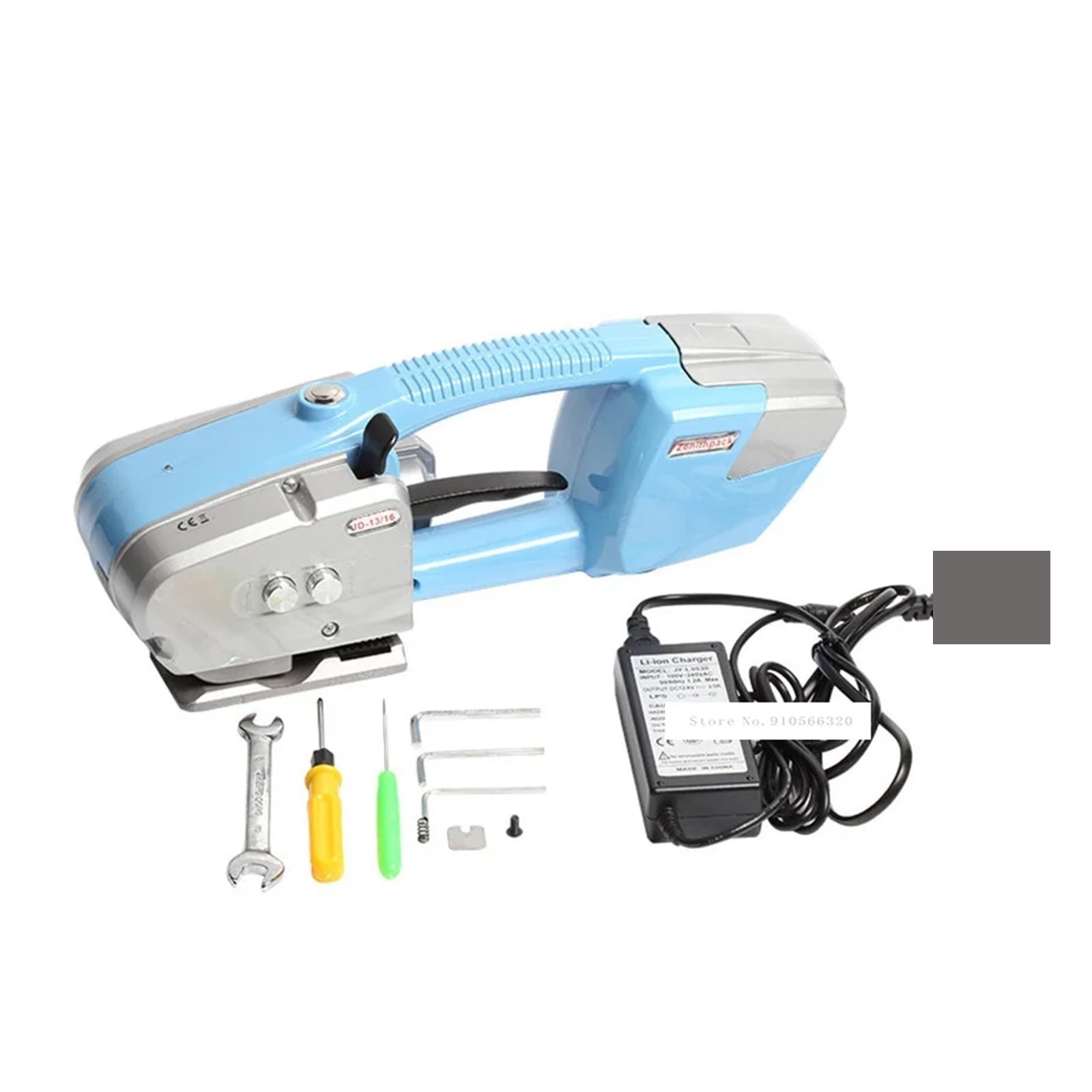 JD13 / 16 Portable Electric Baler Plastic Steel Belt Automatic ...