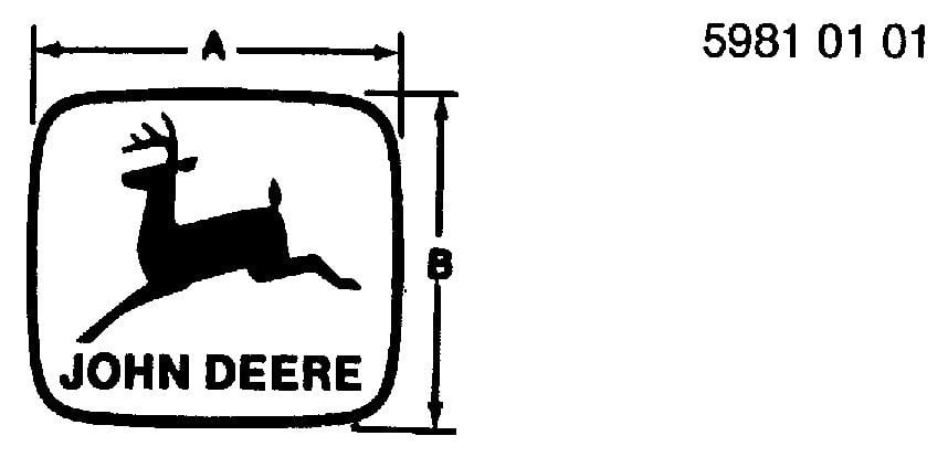 JD5648 LABEL fits JOHN DEERE (New OEM) - Walmart.com