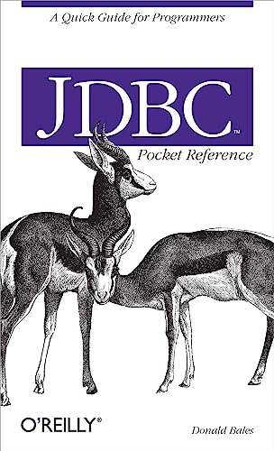 Pre-Owned JDBC Pocket Reference: A Quick Guide for Programmers (Paperback) 0596004575 ...