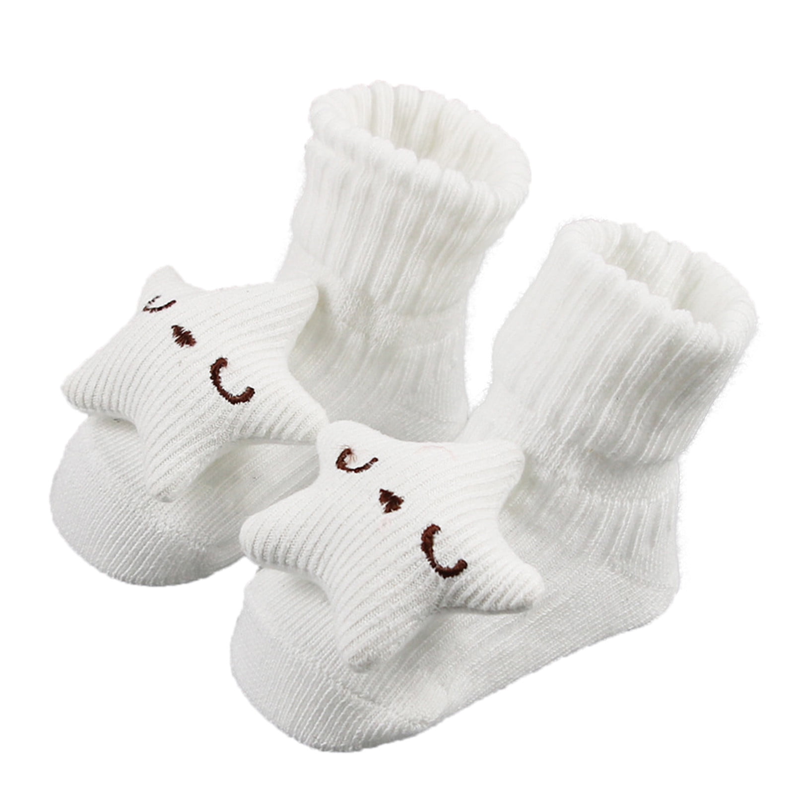 JDEFEG 5 Toddler Girl Clothes Children Cute Cartoon Baby Socks Floor ...