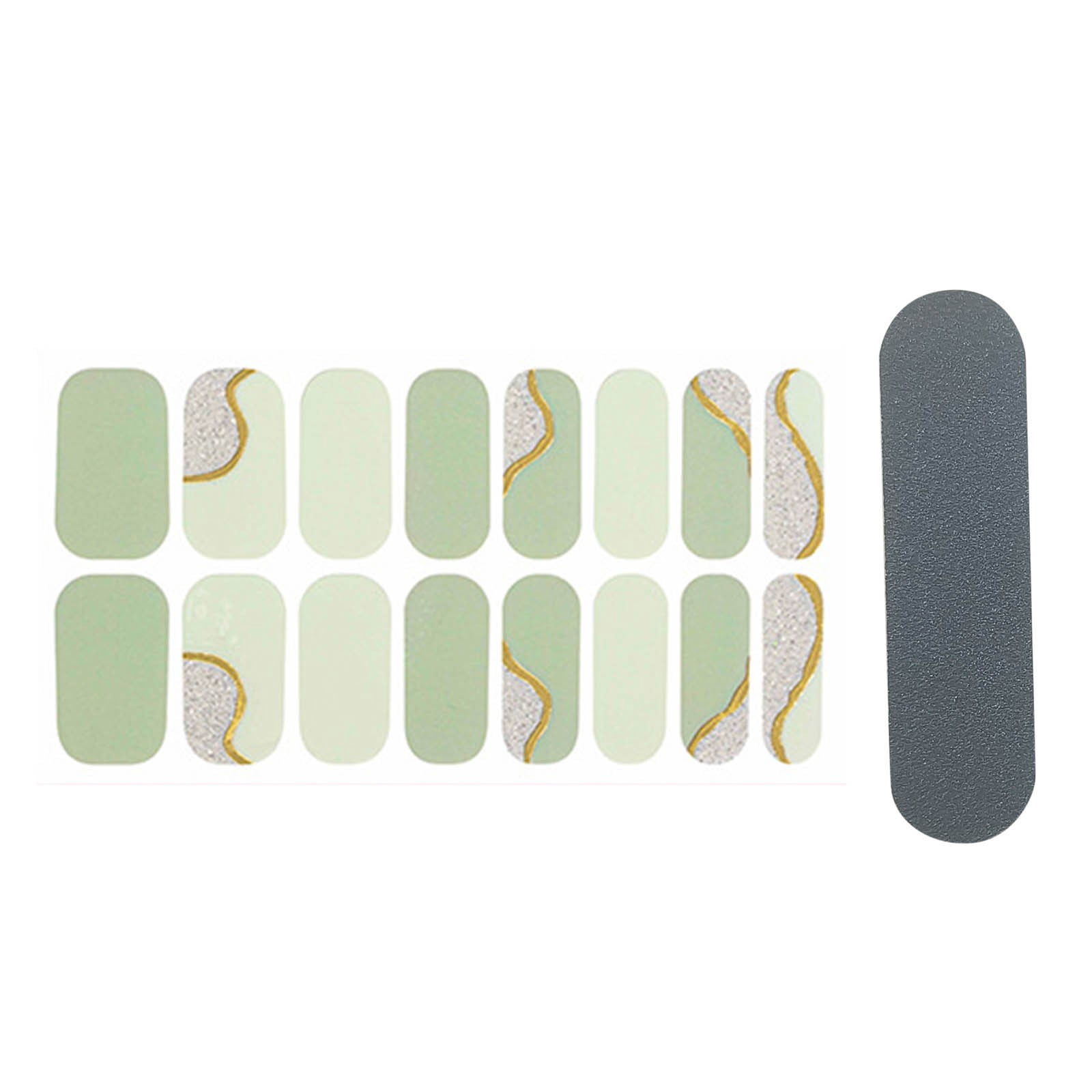 JDEFEG French Nail Sticker Nail Film Solid Color Nail Sticker Nail ...