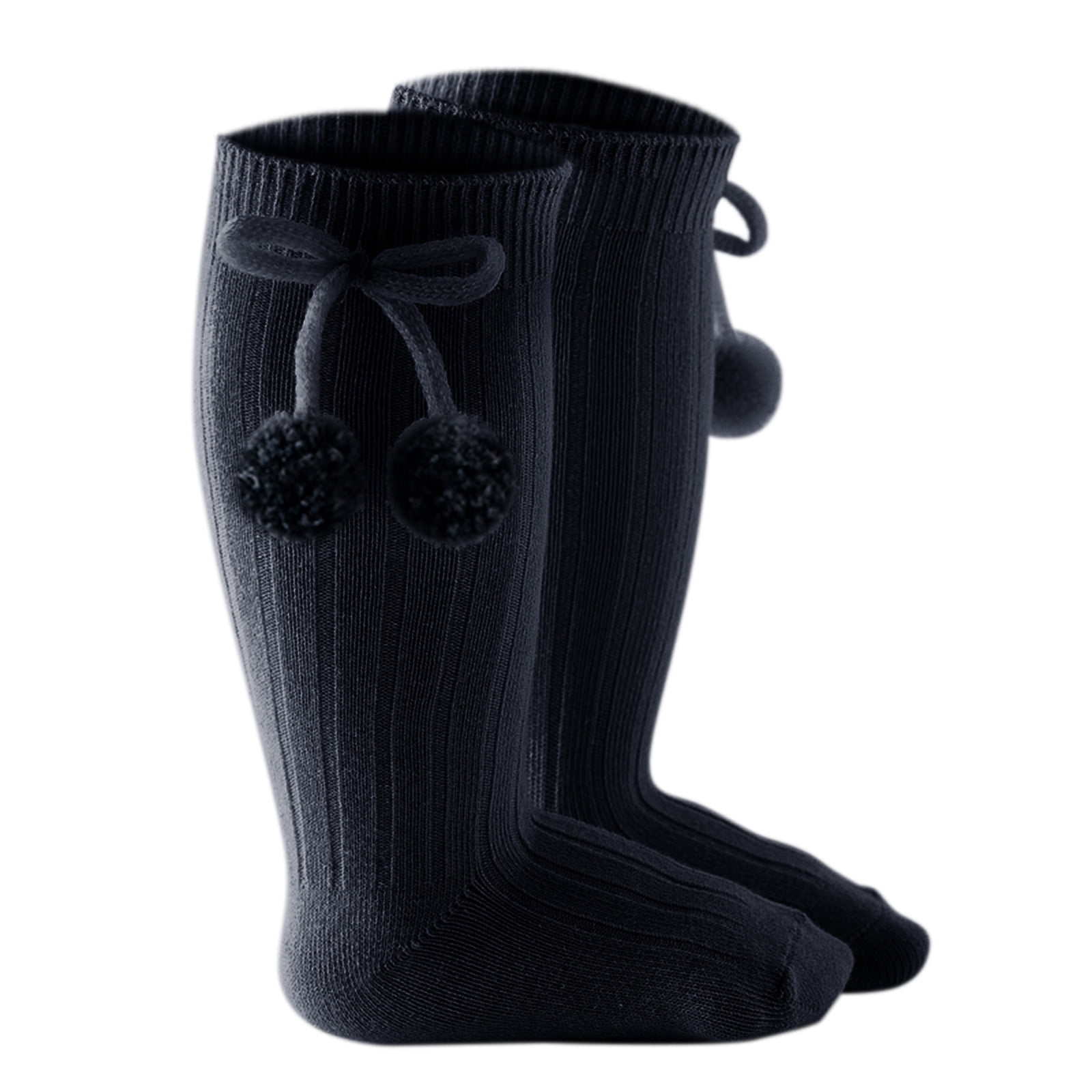 JDEFEG Girls Clothes 4T-5T Mid-Calf Knee-High Toddler Stockings Length ...