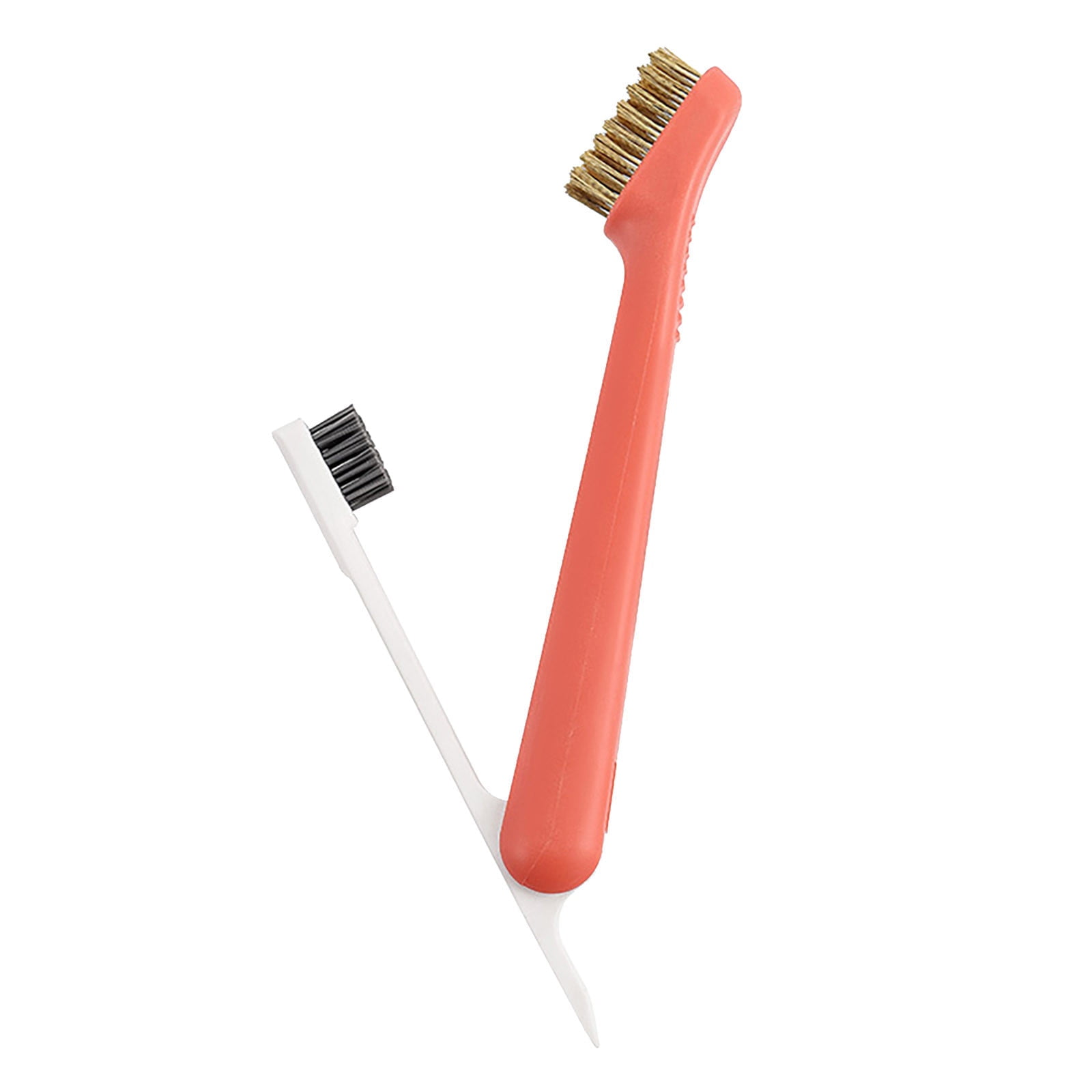 JDEFEG Hard Scrub Brush with Long Handle Heavy Duty Cleaning Stove ...