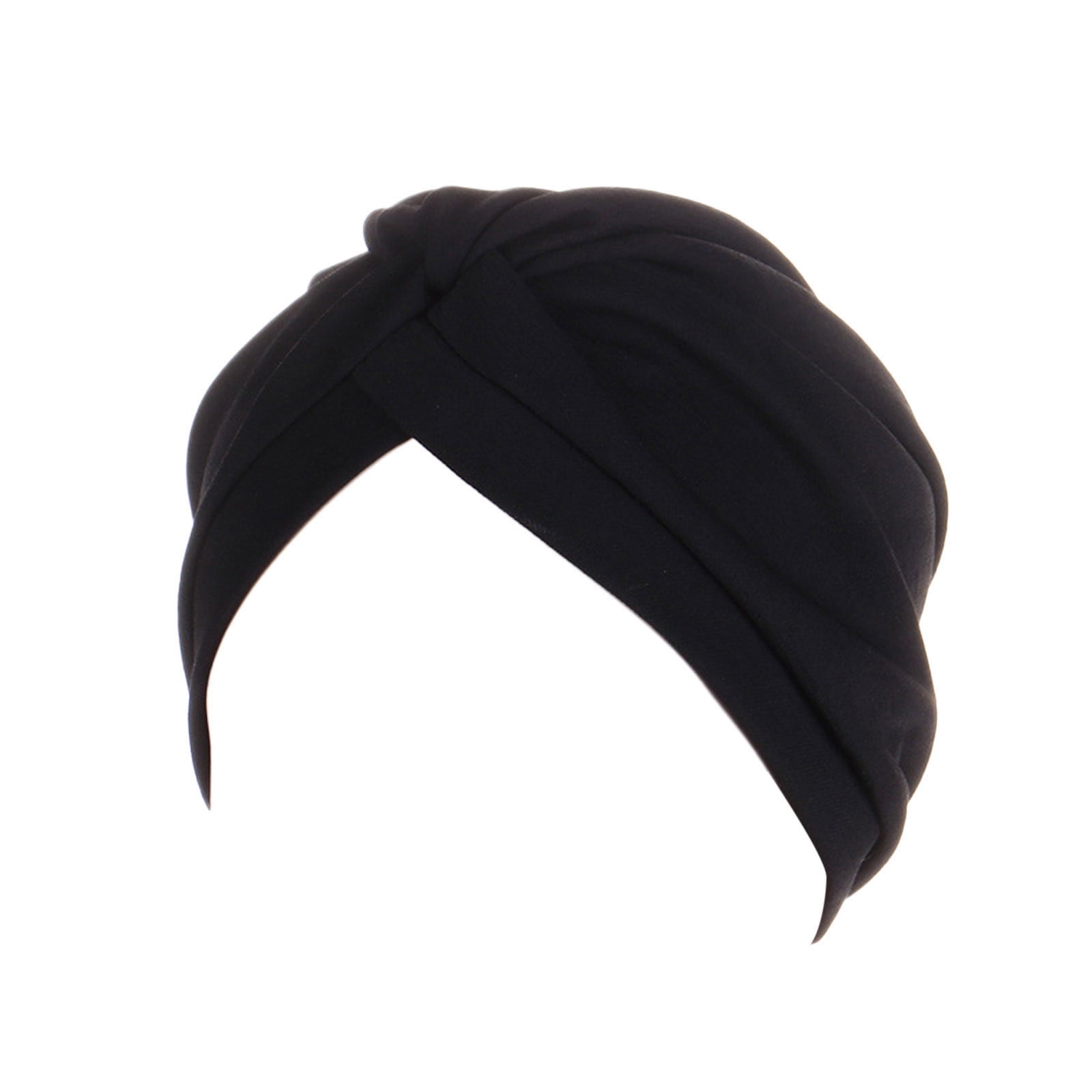 JDEFEG Hats for Men Women Rib Eye Cap Women Turbans Knot Pre Tied ...