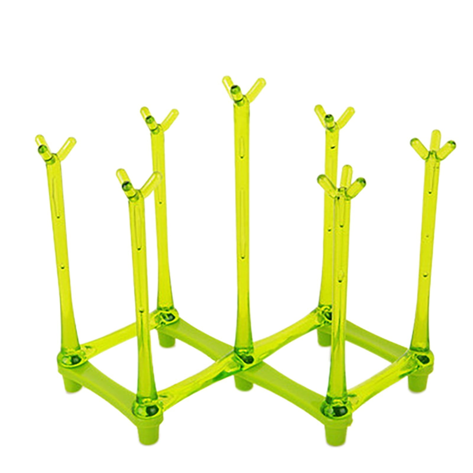 JDEFEG Small Sink Dish Rack Retractable Cup Drying Rack Drinking Glass ...