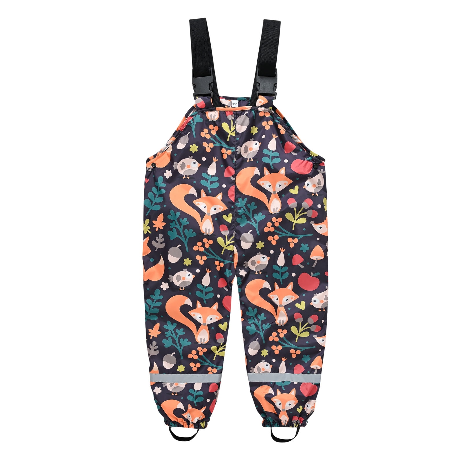 JDEFEG Toddler Girls Raincoat 4T Toddler Kids Boys Girls Rain Dungarees ...