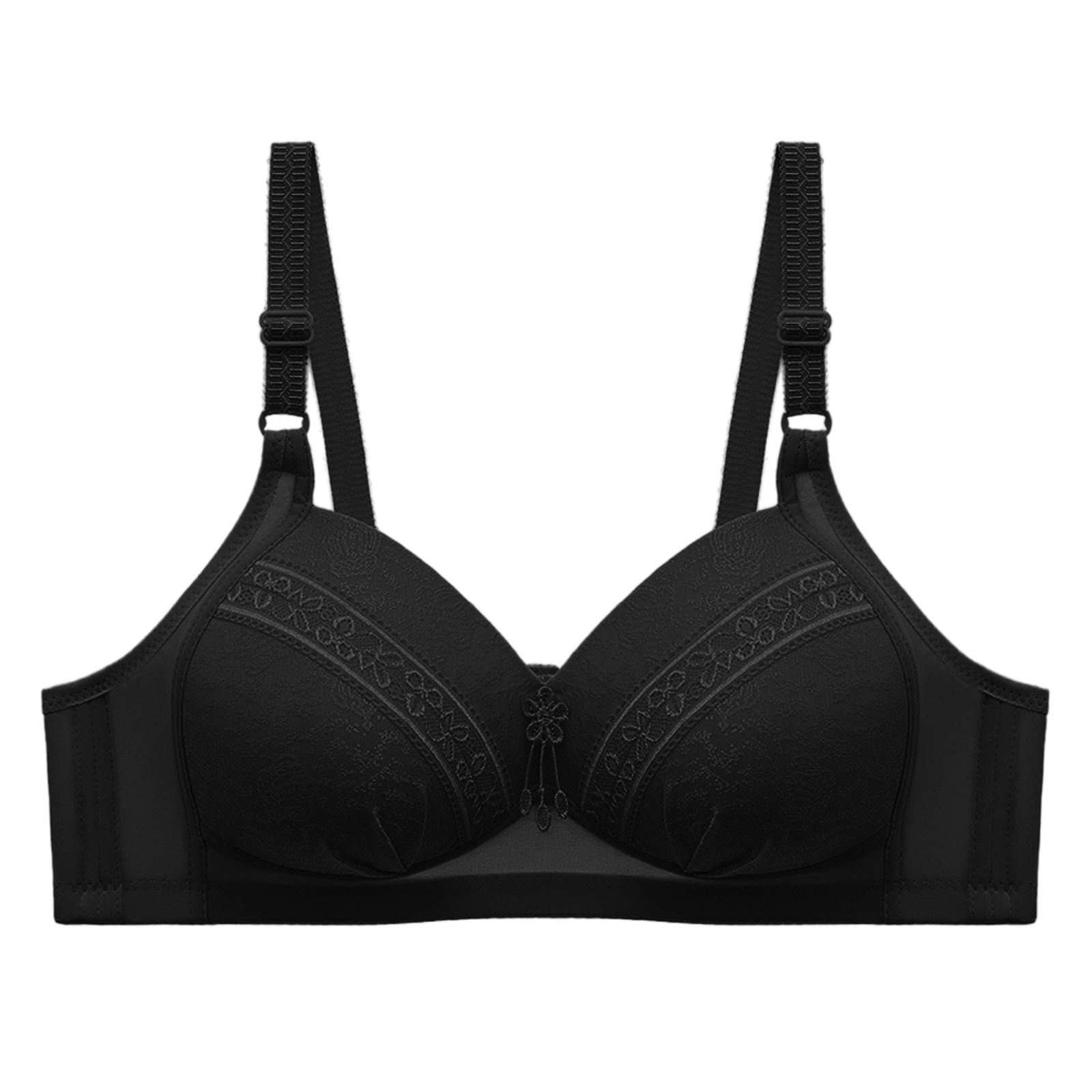 JDEFEG Underwear Women Bandeau Bra with Support Womens Plus Size ...