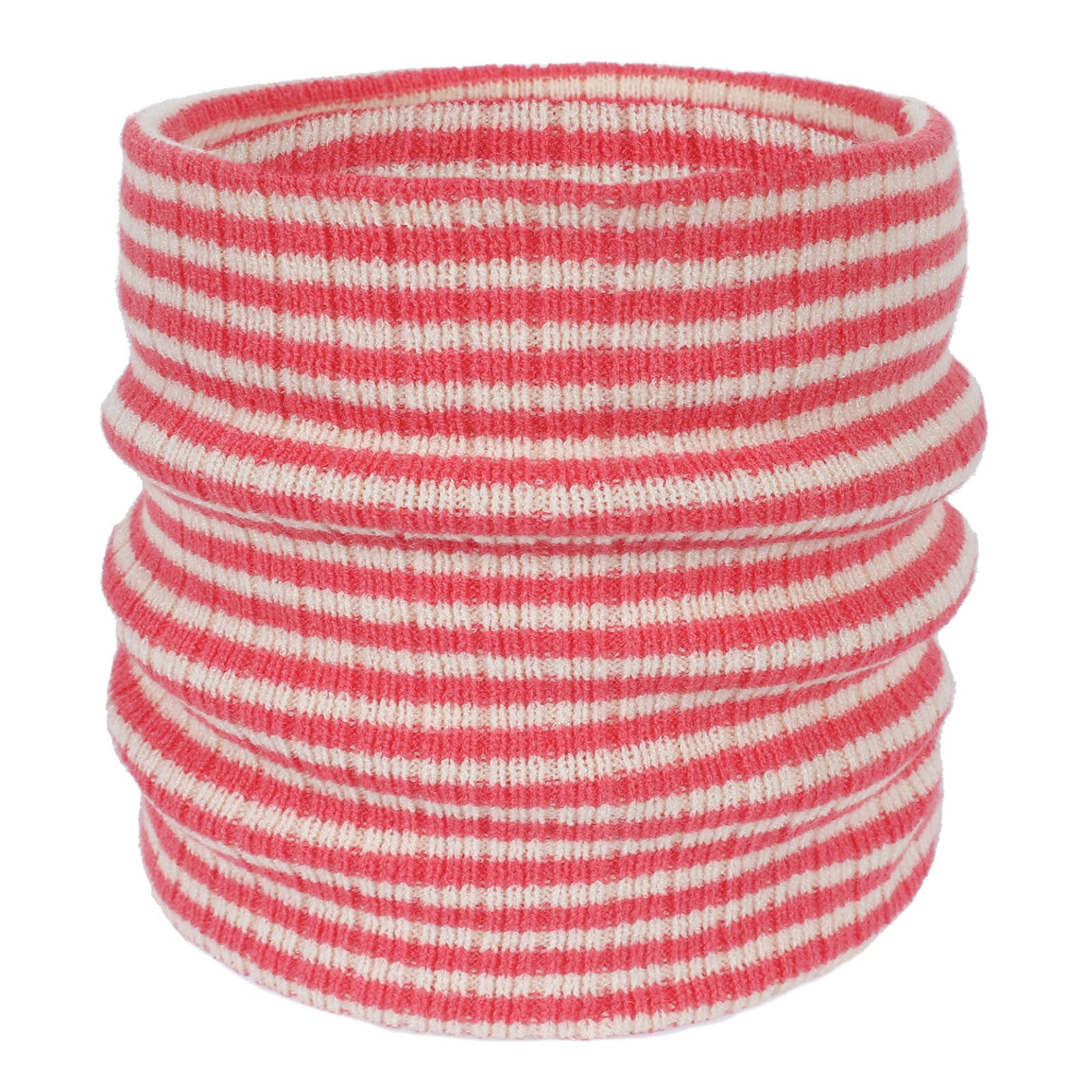 JDEFEG Wild Rags Clip For Women Striped Neck Autumn and Winter Warm ...