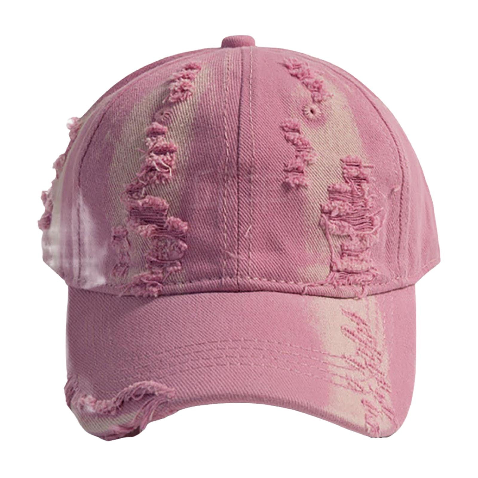 JDEFEG Womens Baseball Cap Vintage Golf Hat Adjustable Low Profile ...