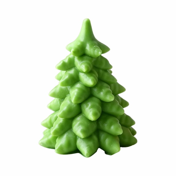 JDH silicone 3D Christmas Tree Candles Resin Molds for Candle Making ...
