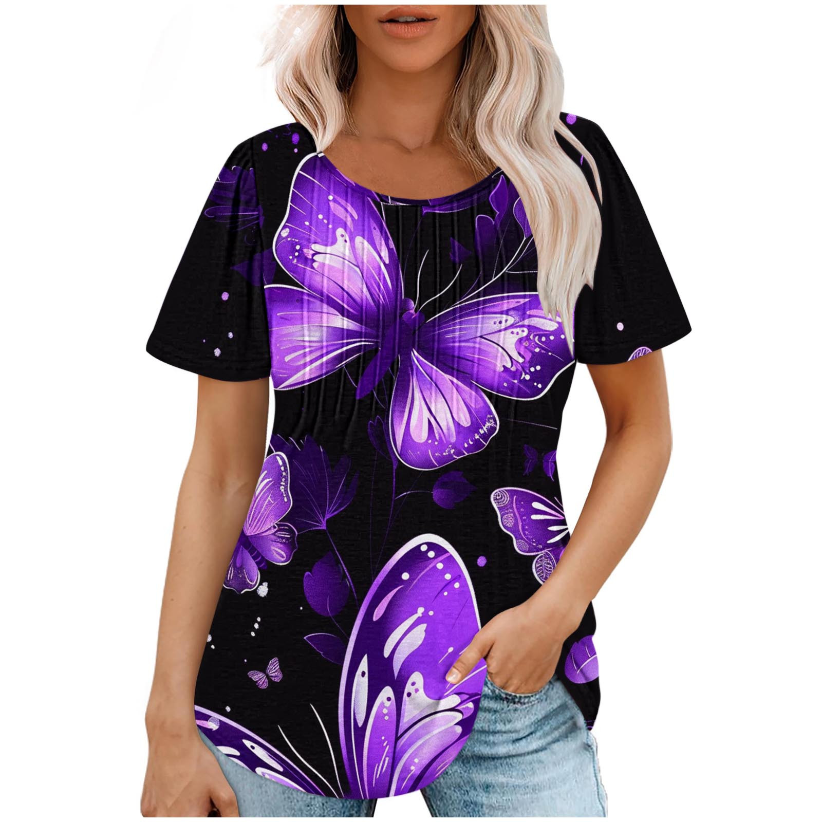 JDHUFEI 2024 Womens Tops plus tankini top 2xl womens tops plus size ...