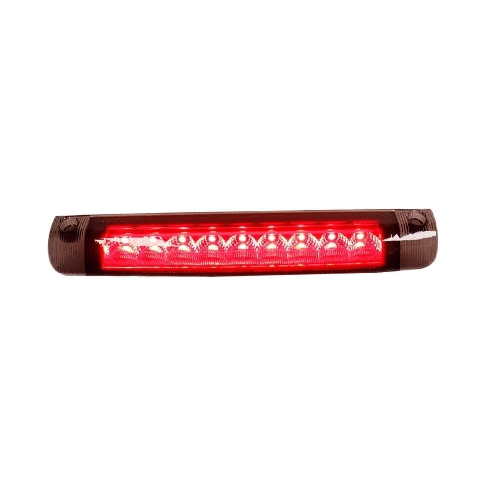 JDM 3D Tube Smoked Third Brake Light with Black ABS Housing, Red LED ...